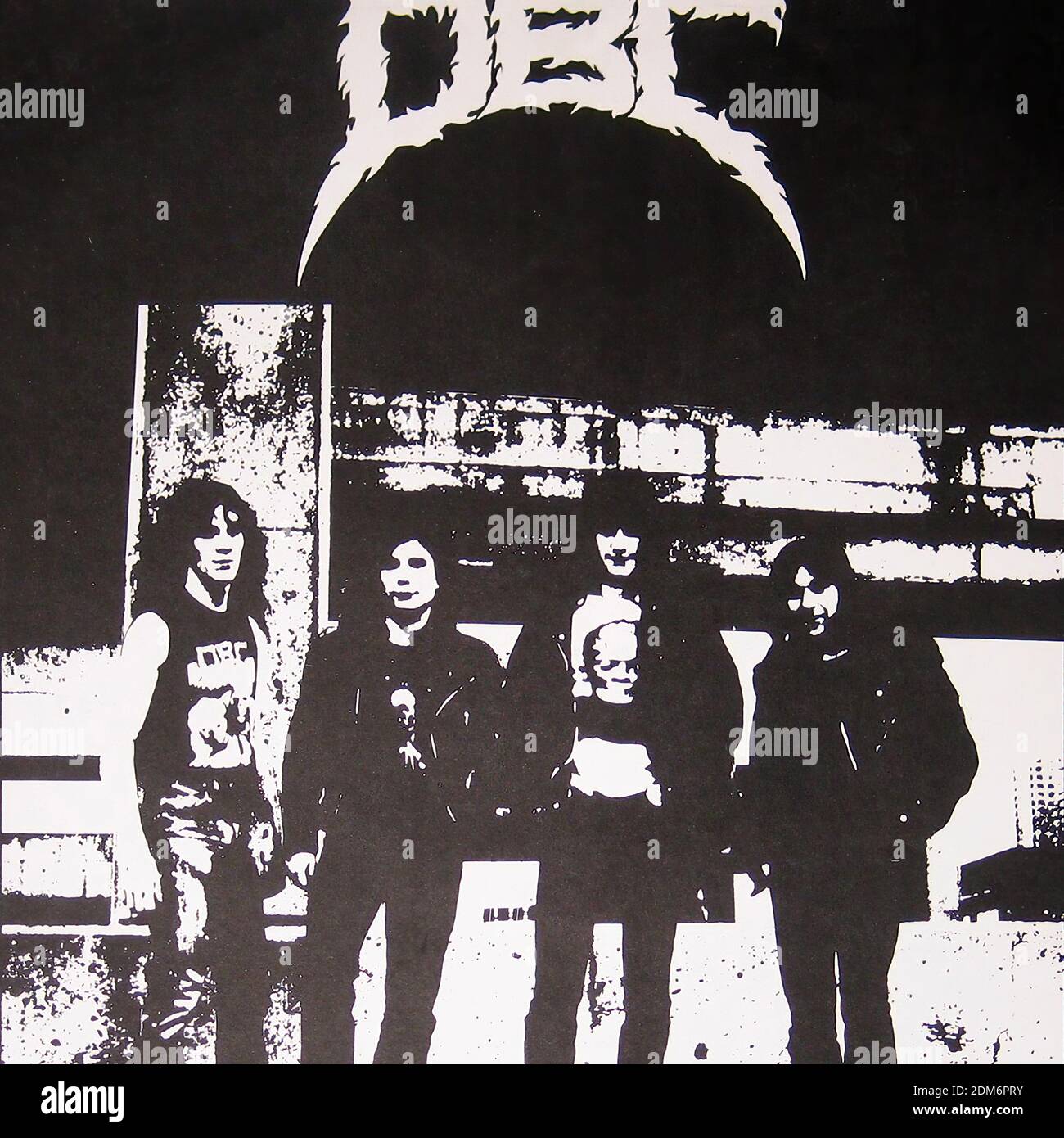 DBC Dead Brain Cells - Vintage Vinyl Record Cover01 Stock Photo - Alamy