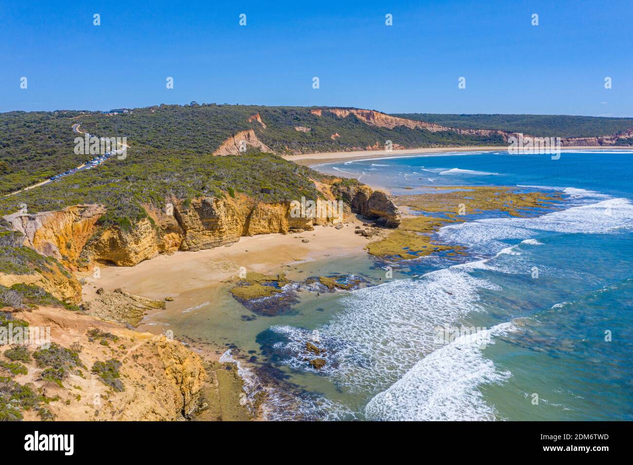 Natural landscape of Point Addis in Australia Stock Photo - Alamy