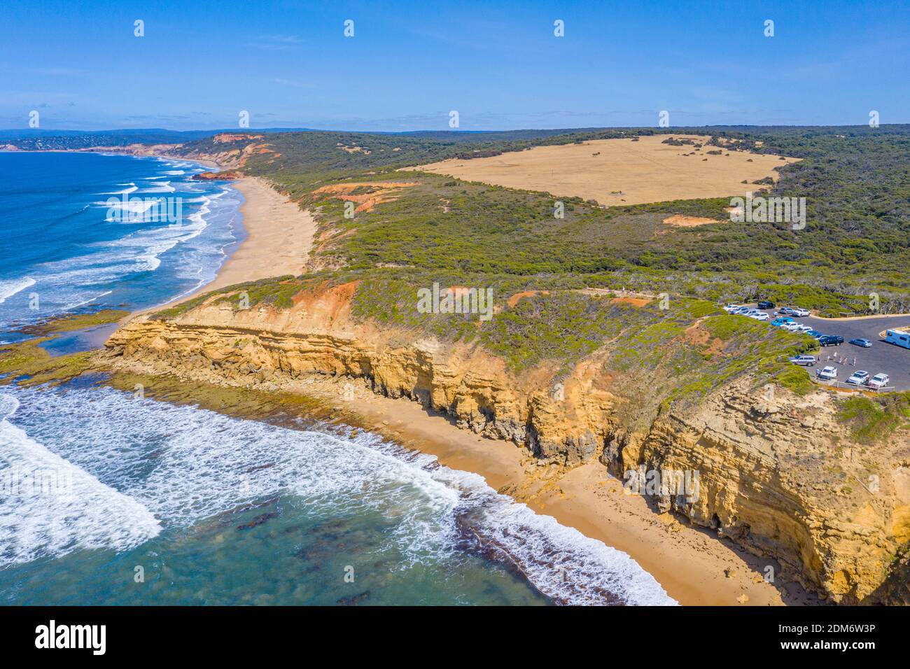 Natural landscape of Point Addis in Australia Stock Photo - Alamy