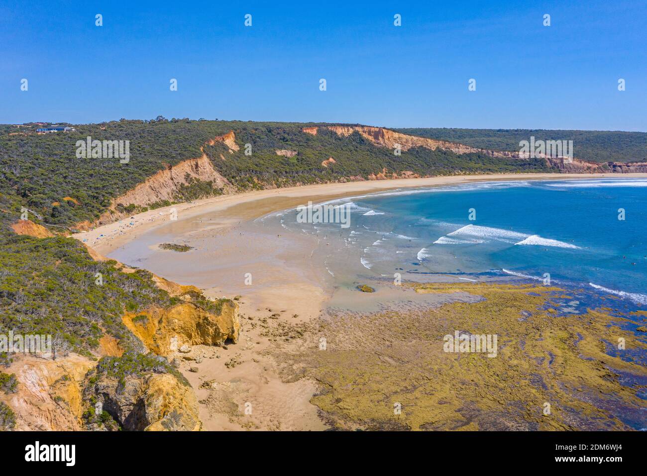 Natural landscape of Point Addis in Australia Stock Photo - Alamy