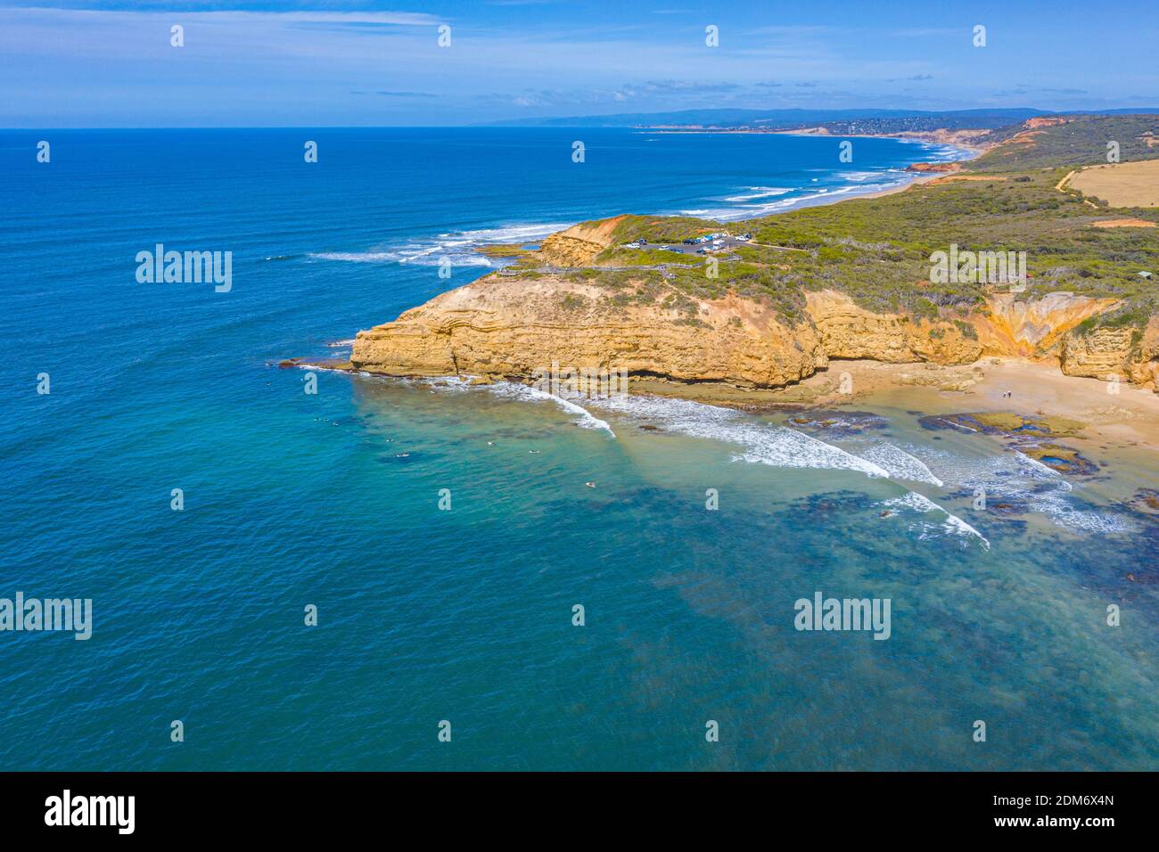 Natural landscape of Point Addis in Australia Stock Photo - Alamy