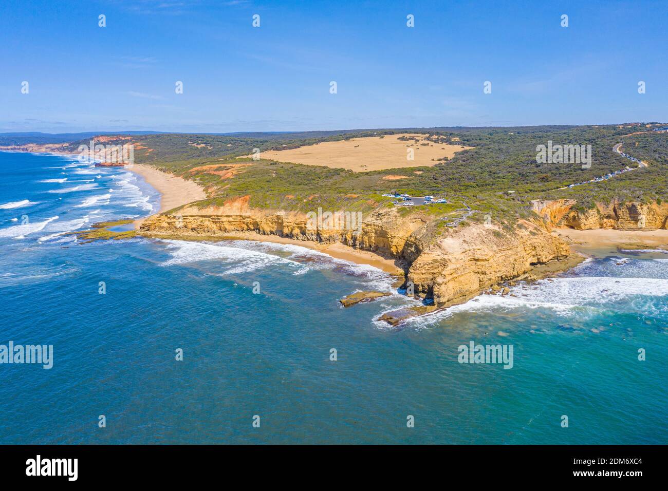 Natural landscape of Point Addis in Australia Stock Photo - Alamy