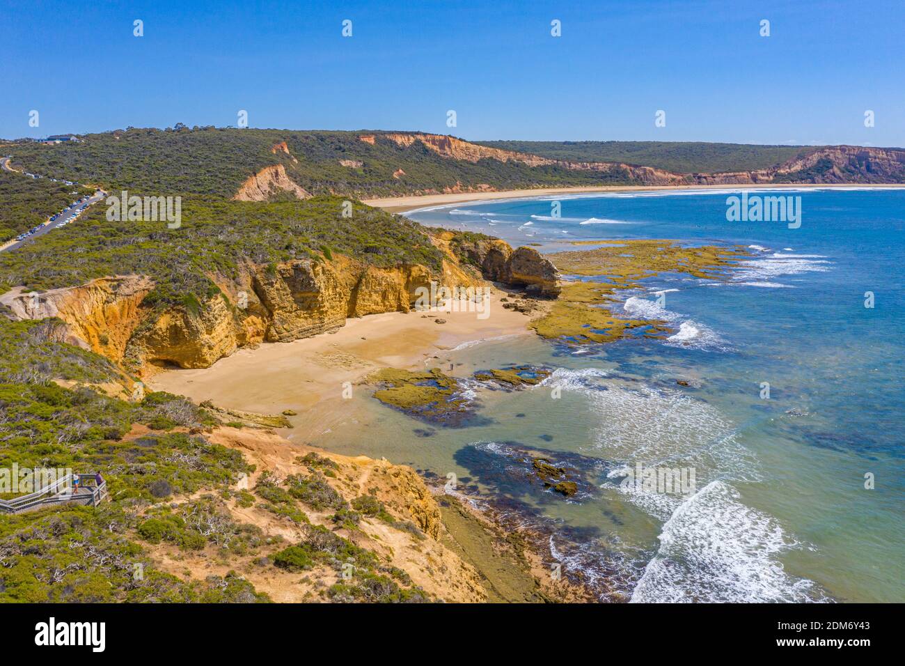 Natural landscape of Point Addis in Australia Stock Photo - Alamy