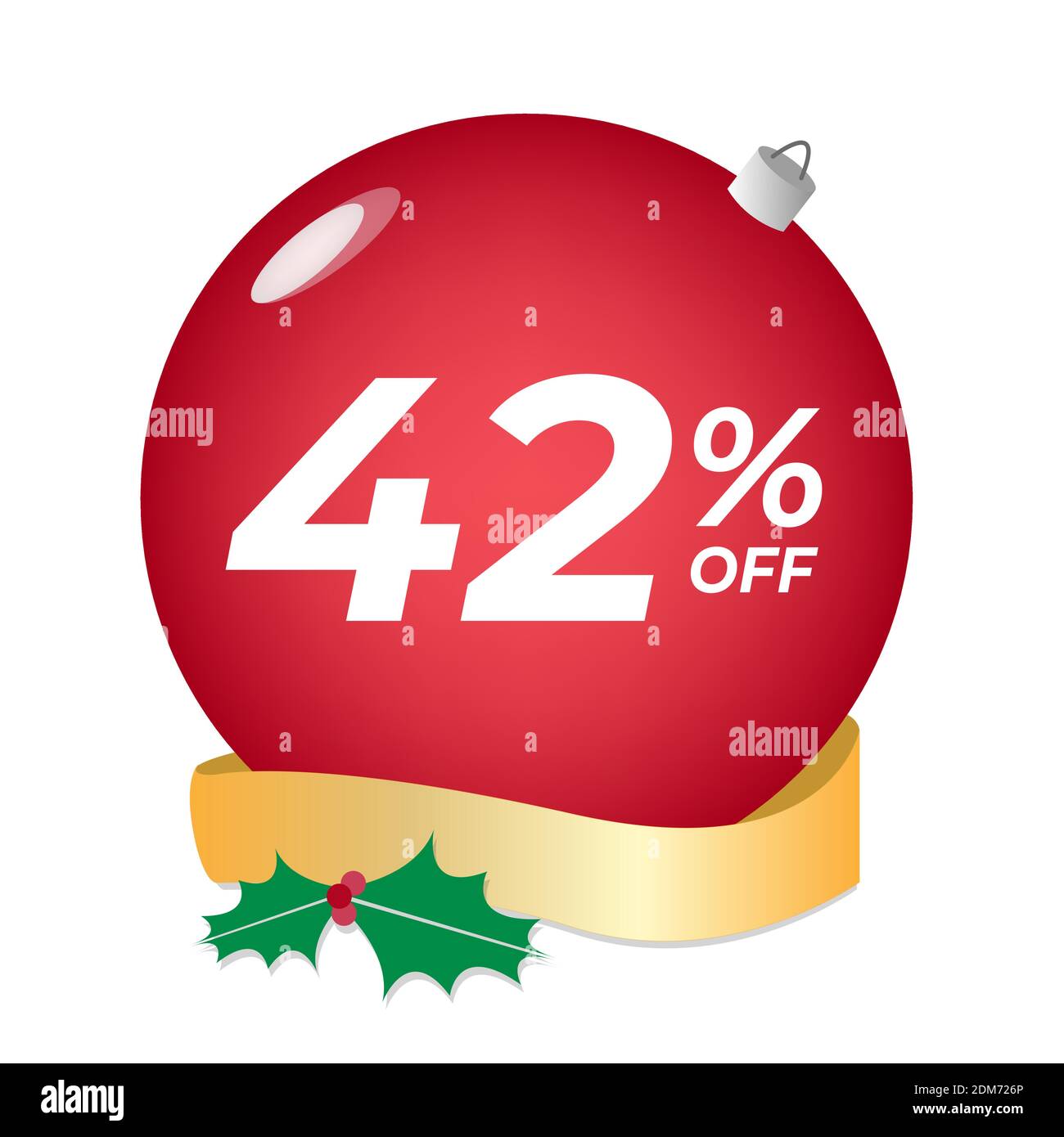 Number forty two Stock Vector Images - Alamy