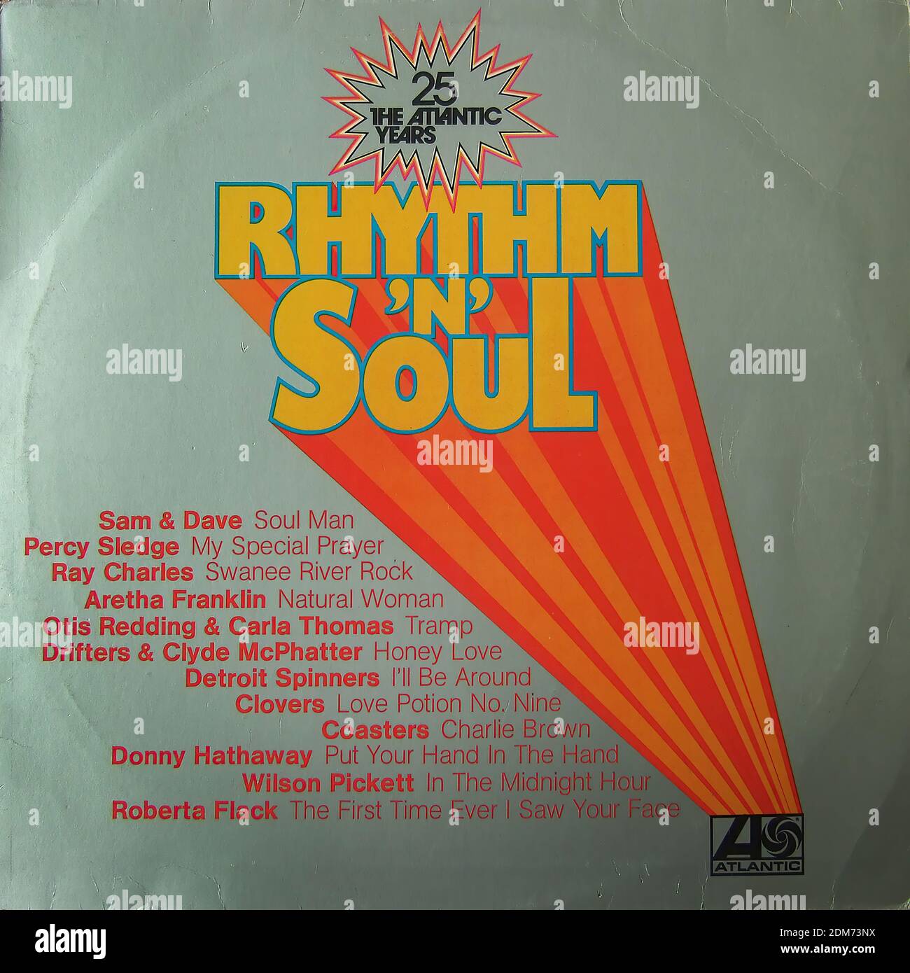 Rhythm 'n' Soul - 25 The Atlantic Years - Vintage vinyl album cover ...