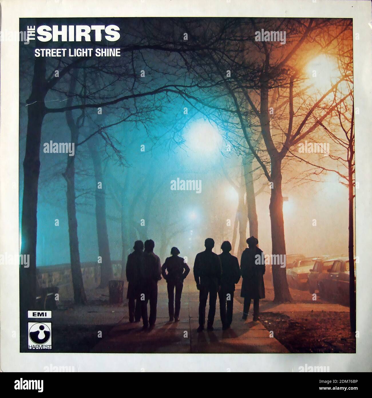 The Shirts - Street Light Shine - Vintage vinyl album cover Stock Photo ...