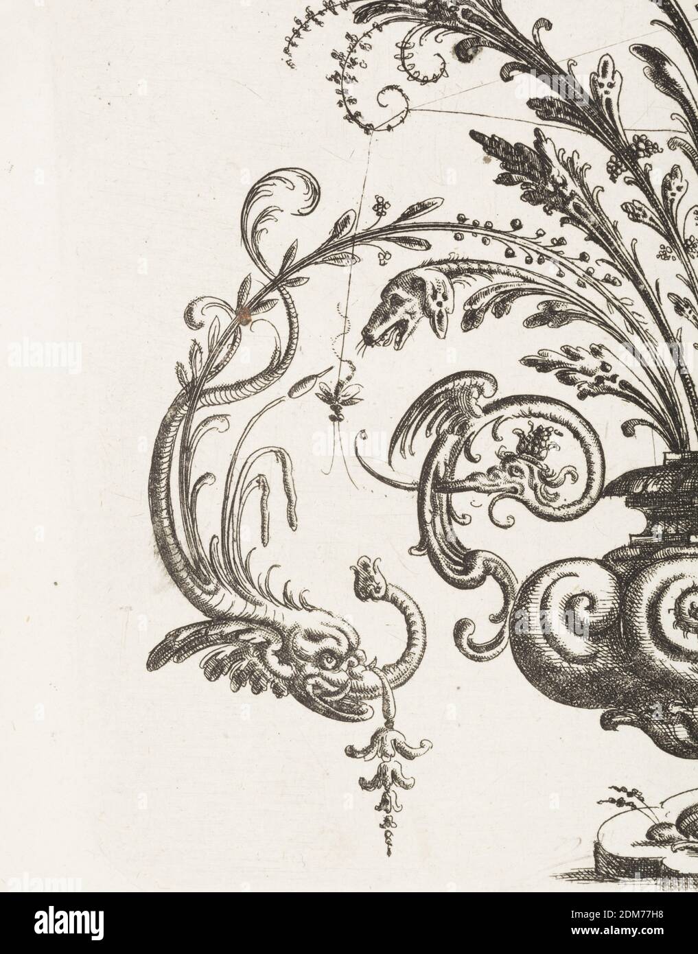 Plate 44 from Neüw Grotteßken Buch (New Book of Grotesques), Christoph ...