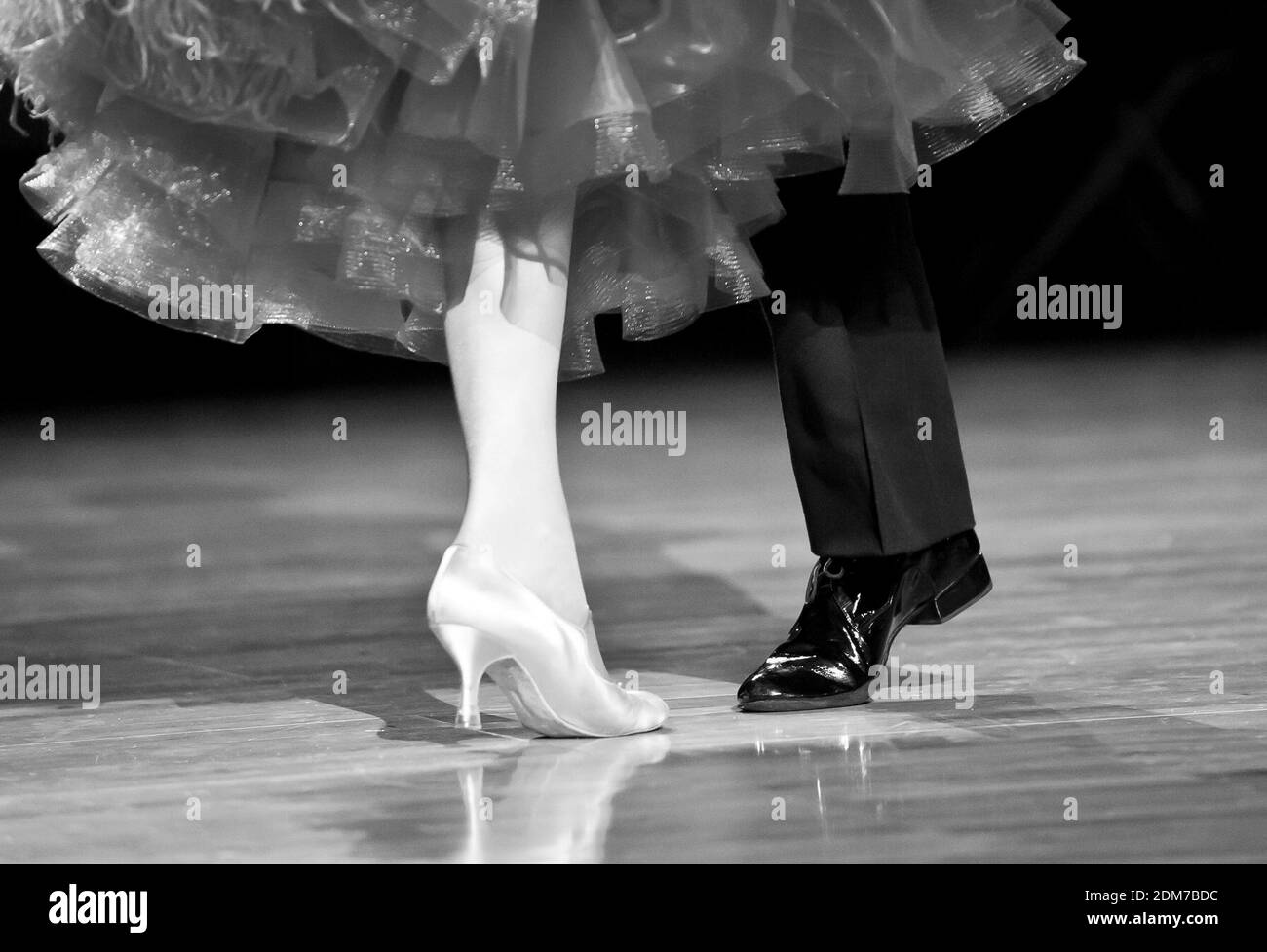 Two women dancing tango Black and White Stock Photos & Images - Alamy