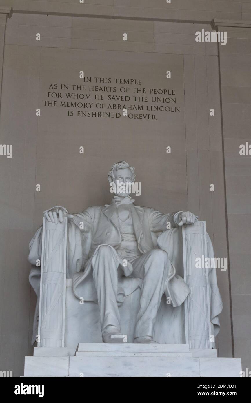 Lincoln Memorial, Washington USA Stock Photo - Alamy