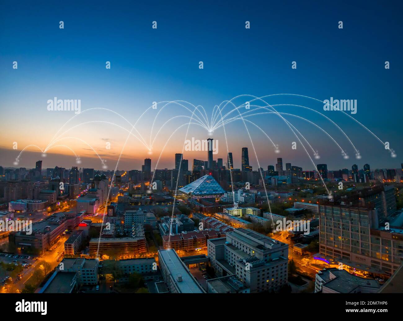 Digital beijing building hi-res stock photography and images - Alamy