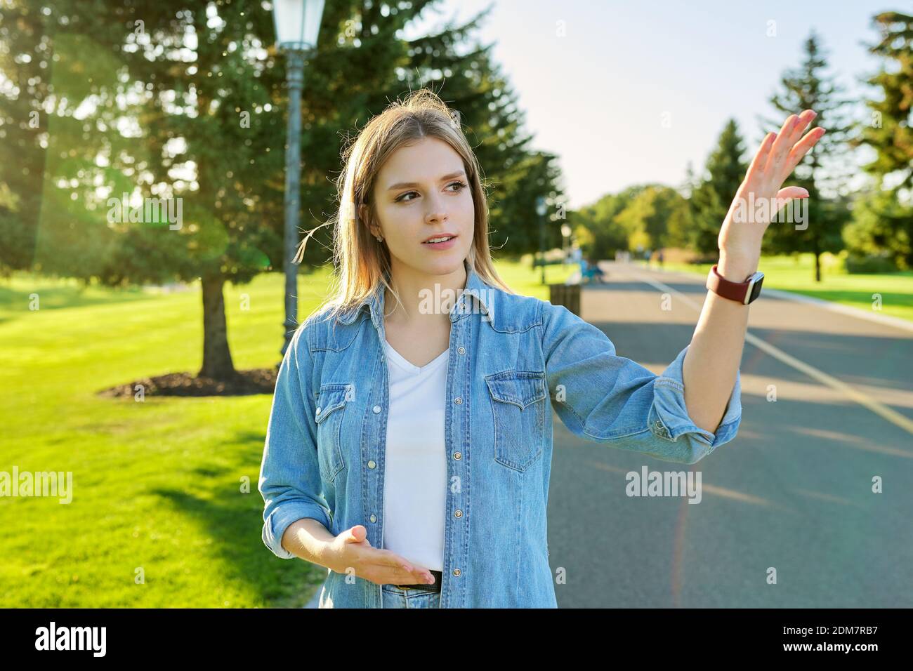 Interview teenager hi-res stock photography and images - Alamy