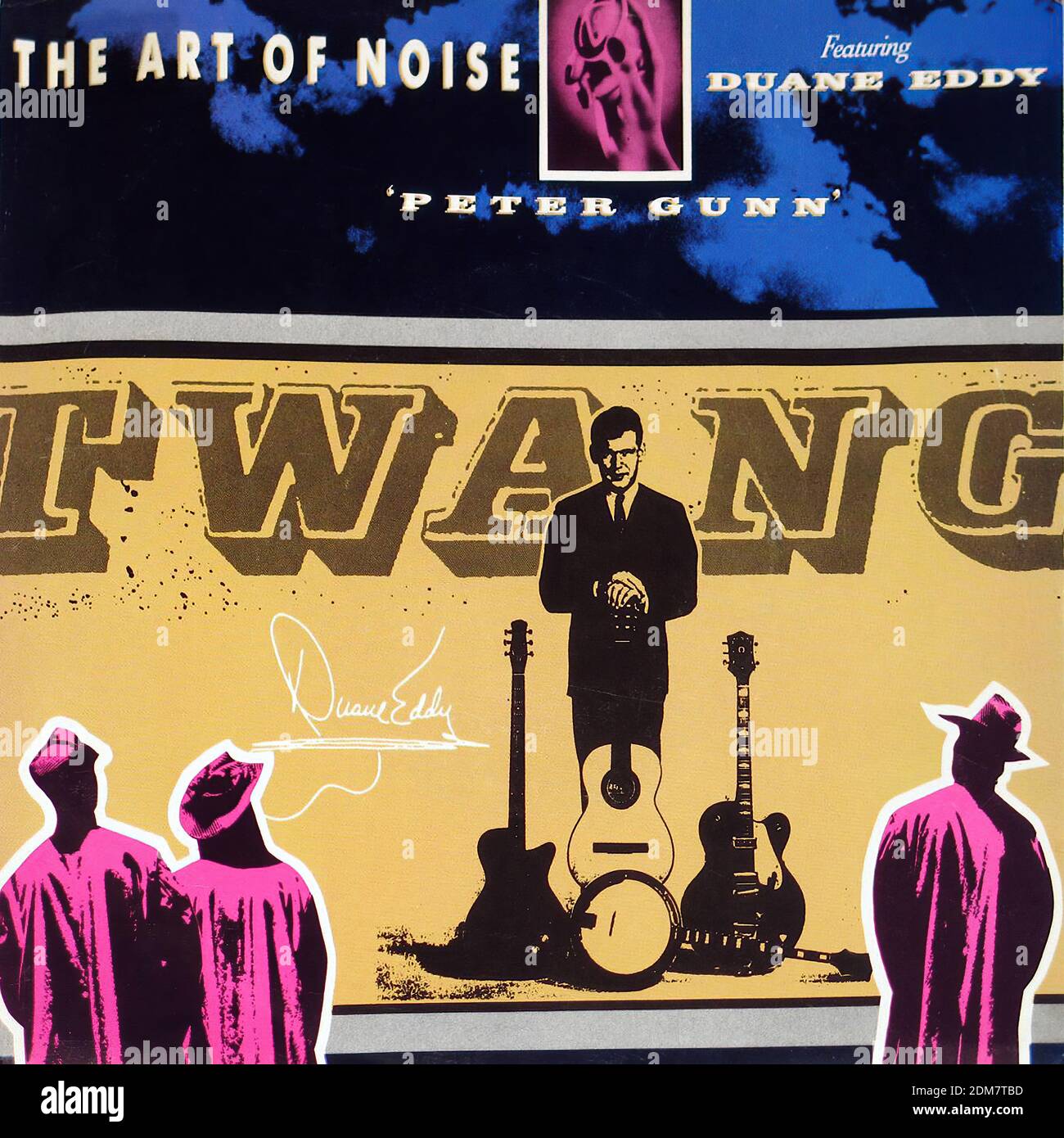 Art oF Noise, Peter Gunn - Vintage Vinyl Record Cover Stock Photo - Alamy