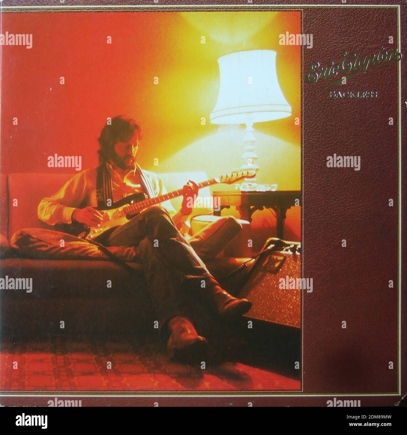 Eric Clapton - Backless - Vintage vinyl album cover Stock Photo - Alamy