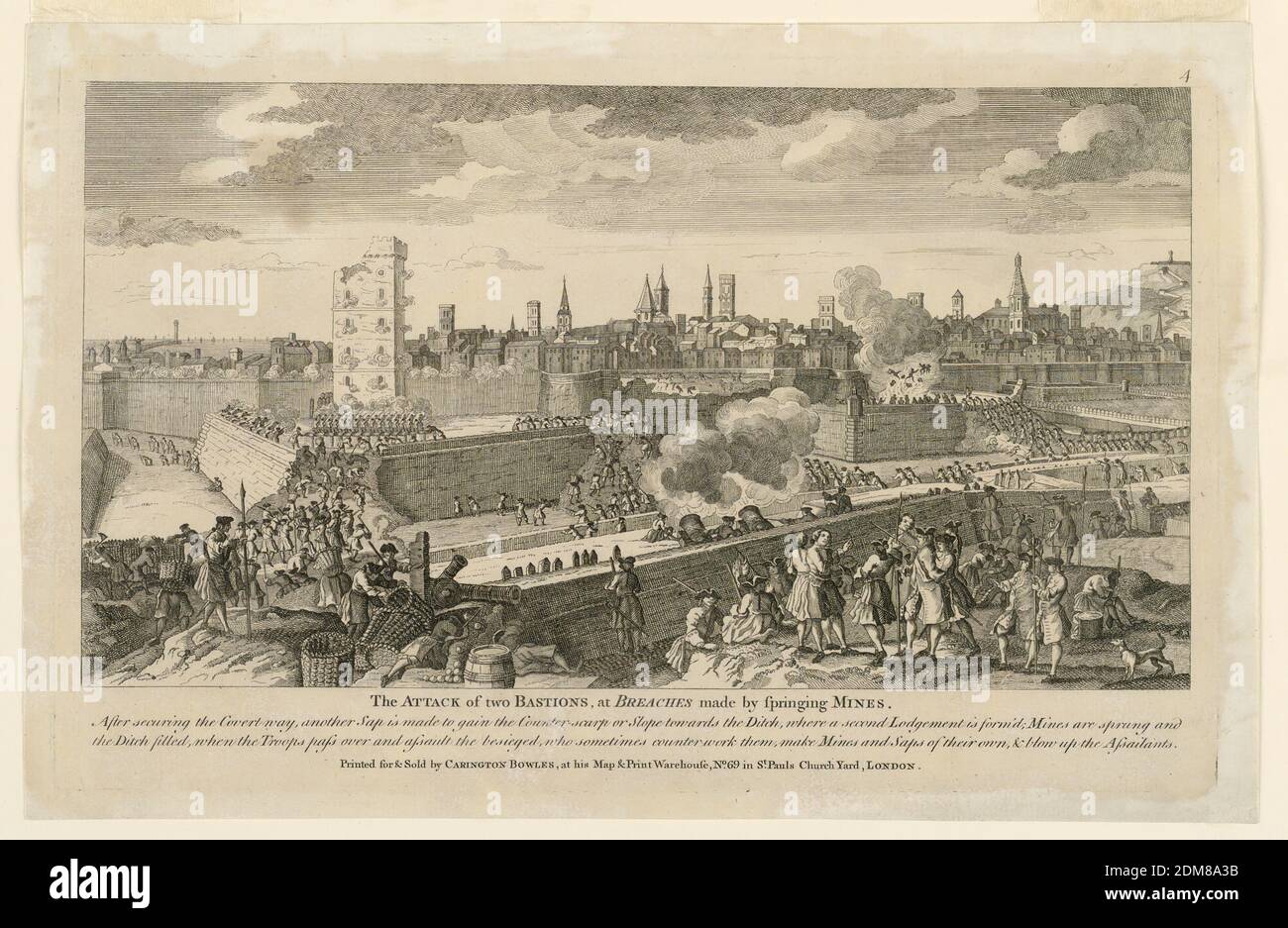 1760 london map hi-res stock photography and images - Alamy