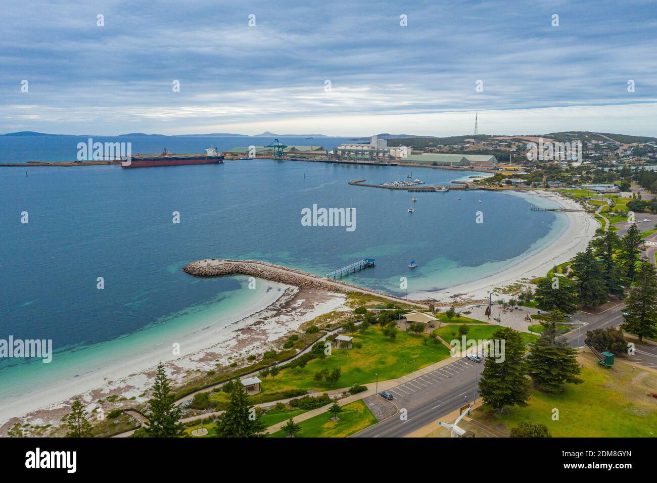 Aerial view of Esperance, Australia Stock Photo - Alamy