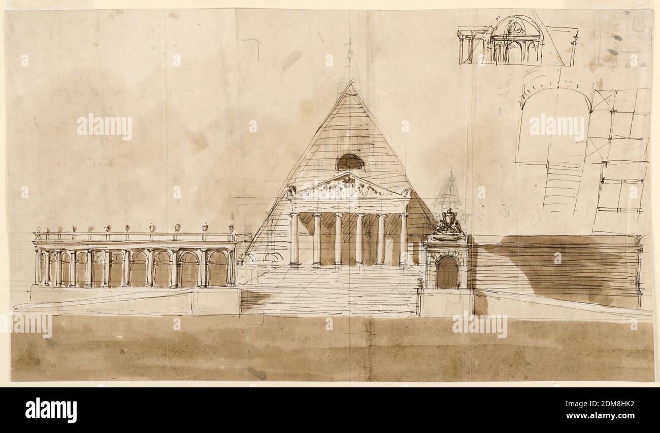 Doric portico standings upon hi-res stock photography and images - Alamy