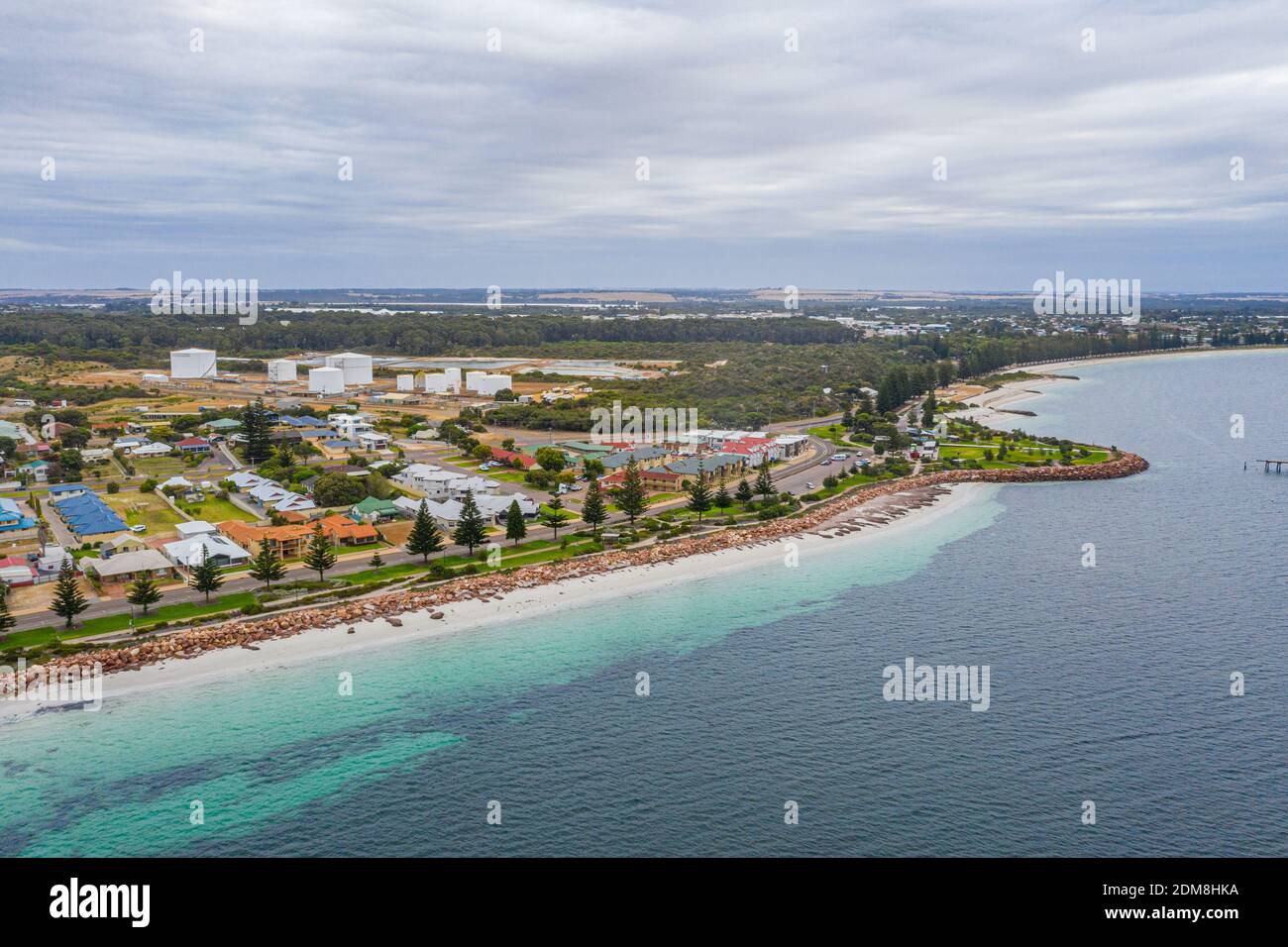 Aerial view of Esperance, Australia Stock Photo - Alamy