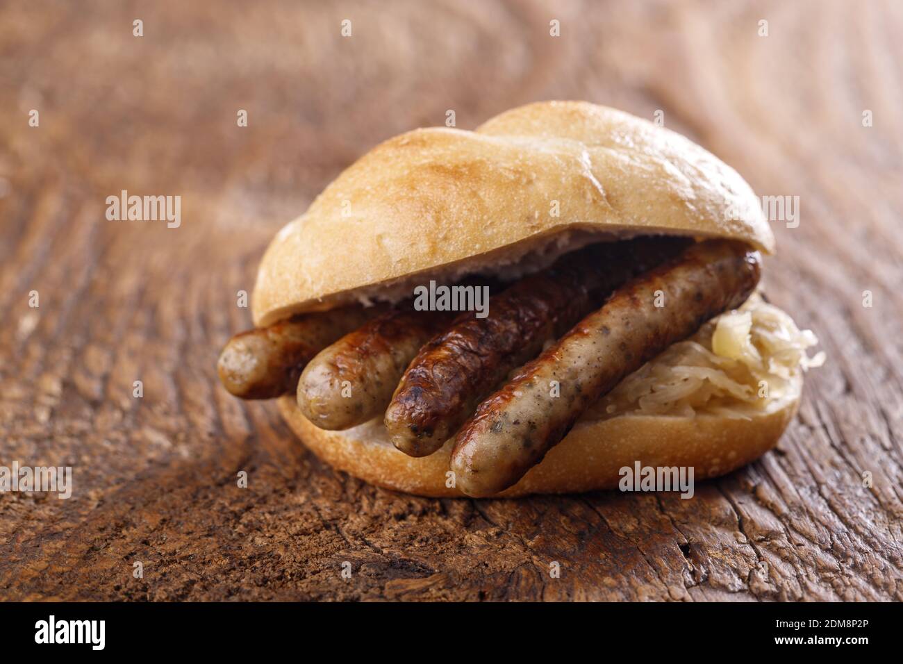 Bratwurst im brotchen hi-res stock photography and images - Alamy