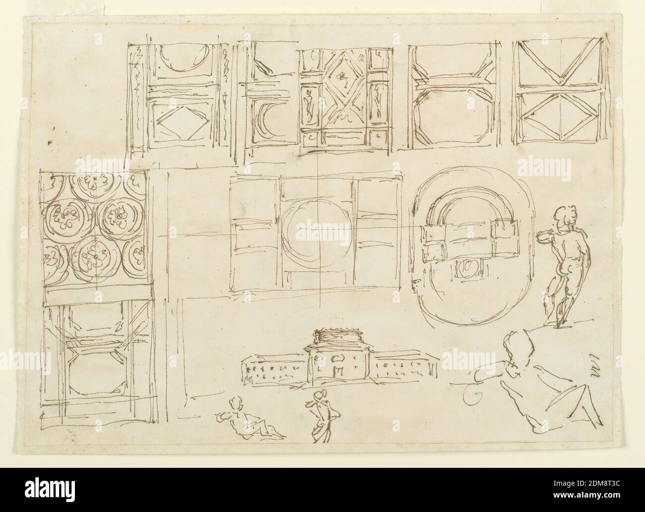 Interior elevation of a building, Giuseppe Barberi, Italian, 1746–1809 ...