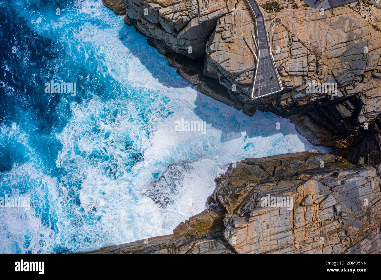 Natural bridge at the Torndirrup National Park, Australia Stock Photo ...