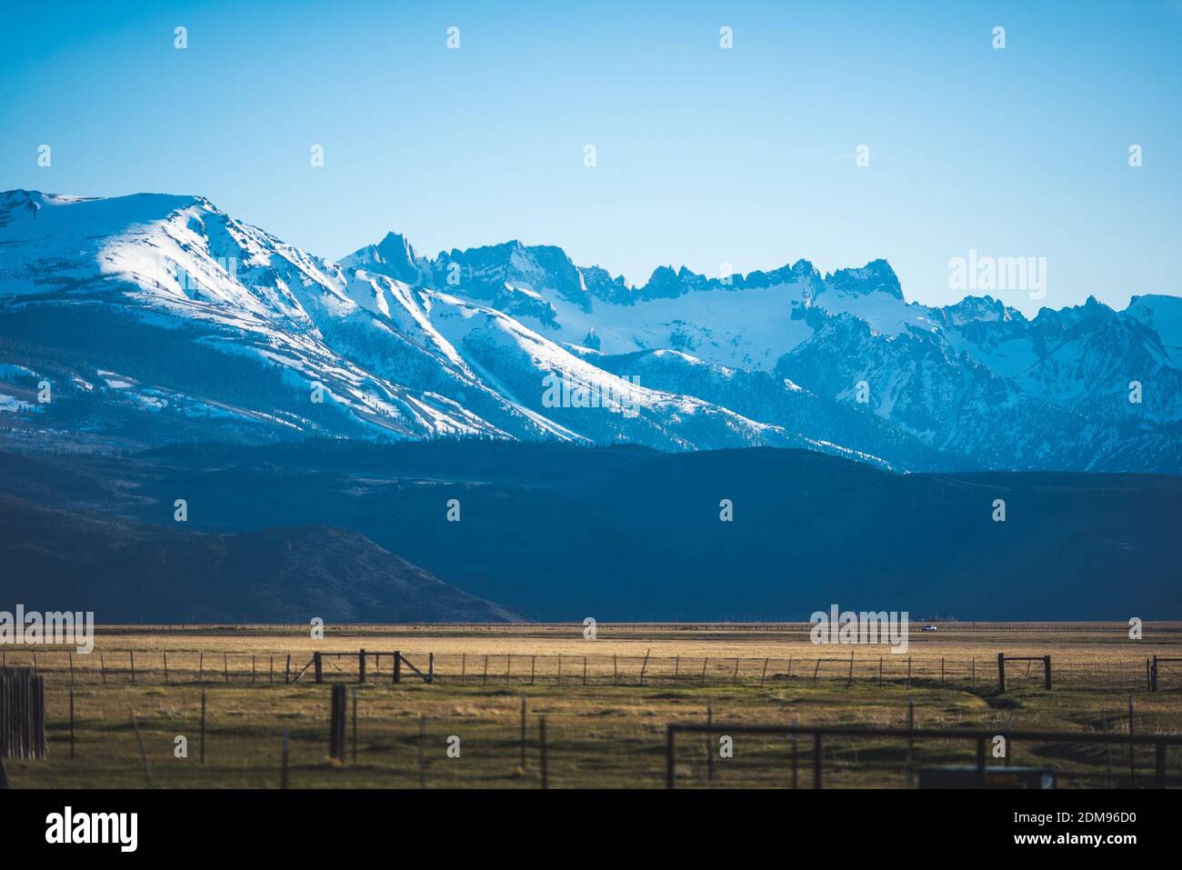 Matterhorn Peak and the Sawtooth Ridge in the Sierra Nevada Crest Stock ...