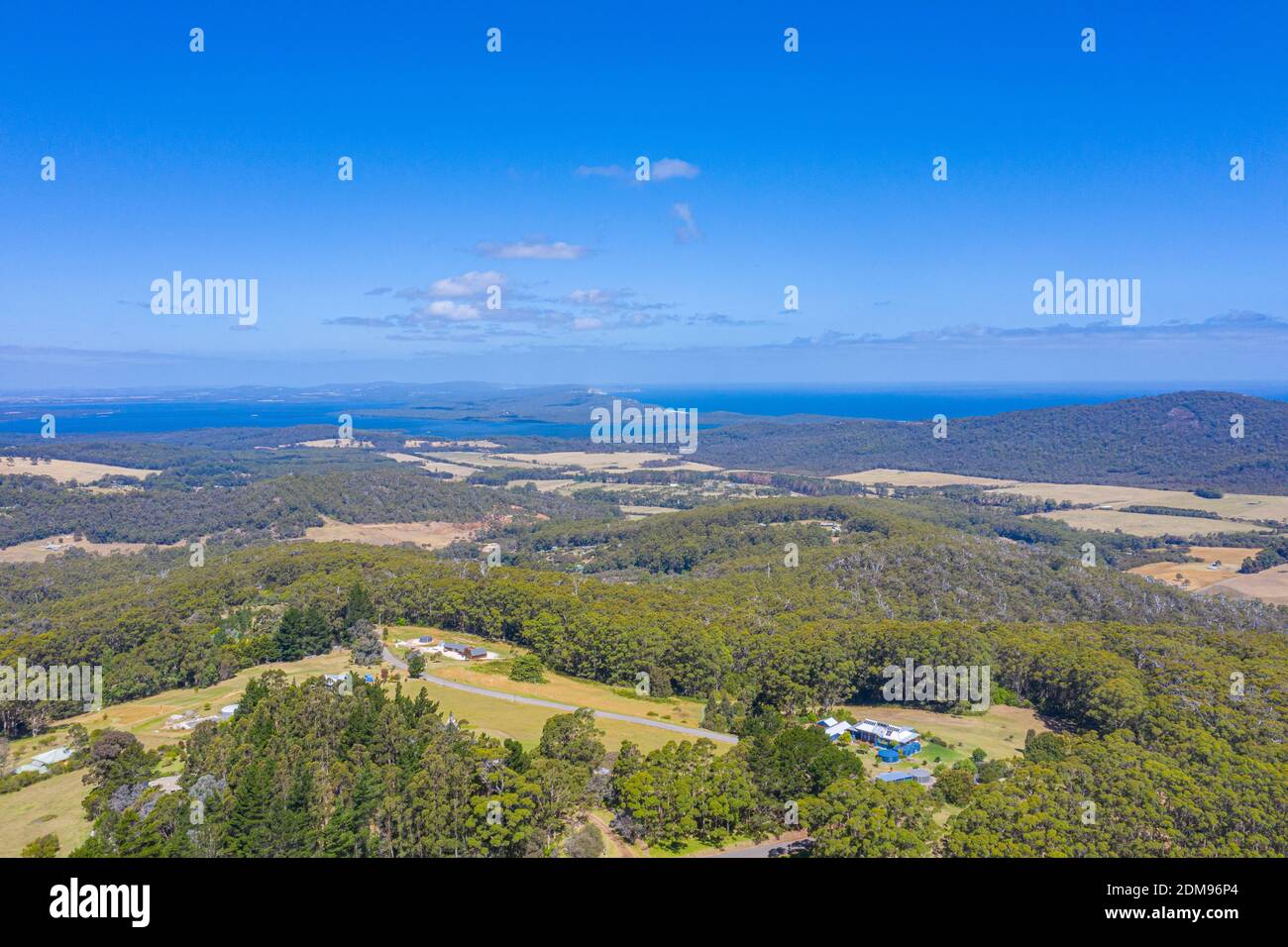 Landscape of Western Australia viewed from Mount Shadforth Stock Photo ...