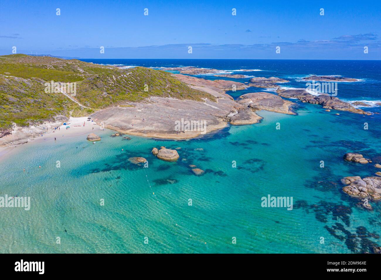 Aerial view of Greens pool in Australia Stock Photo - Alamy