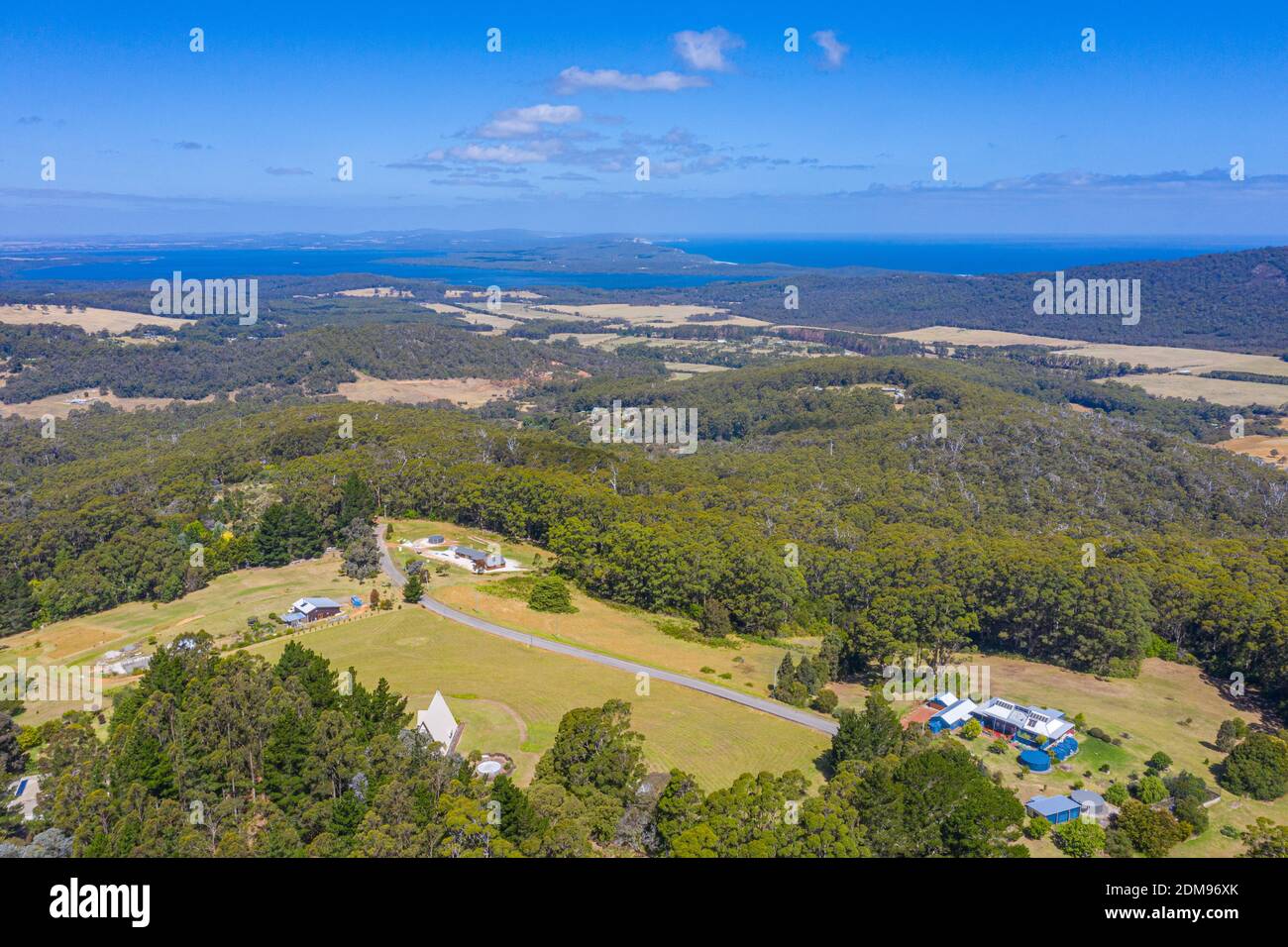 Landscape of Western Australia viewed from Mount Shadforth Stock Photo ...