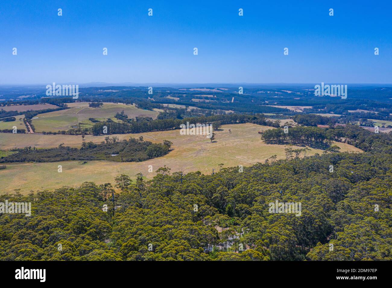 Landscape of Western Australia viewed from Mount Shadforth Stock Photo ...