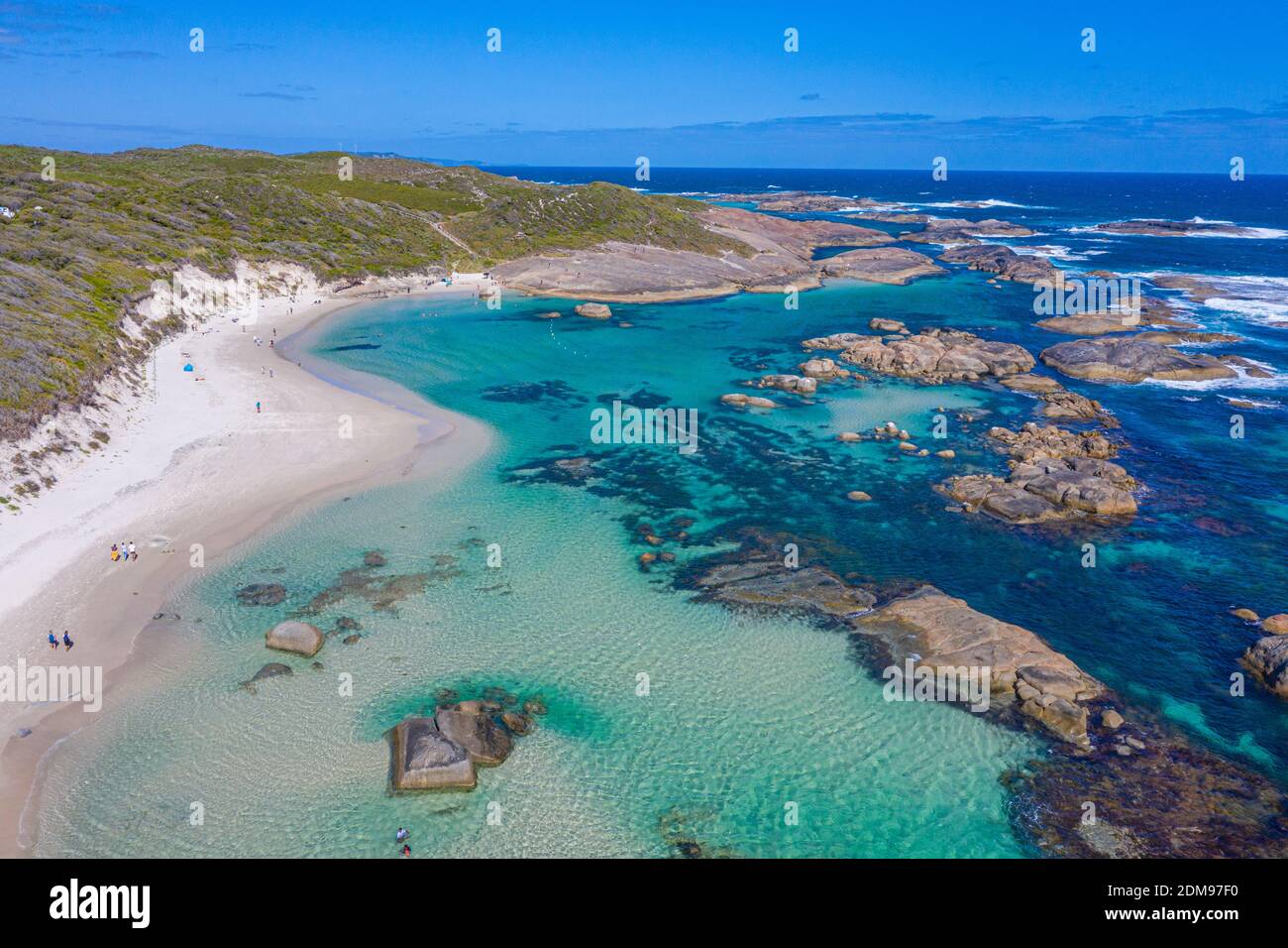 Aerial view of Greens pool in Australia Stock Photo - Alamy