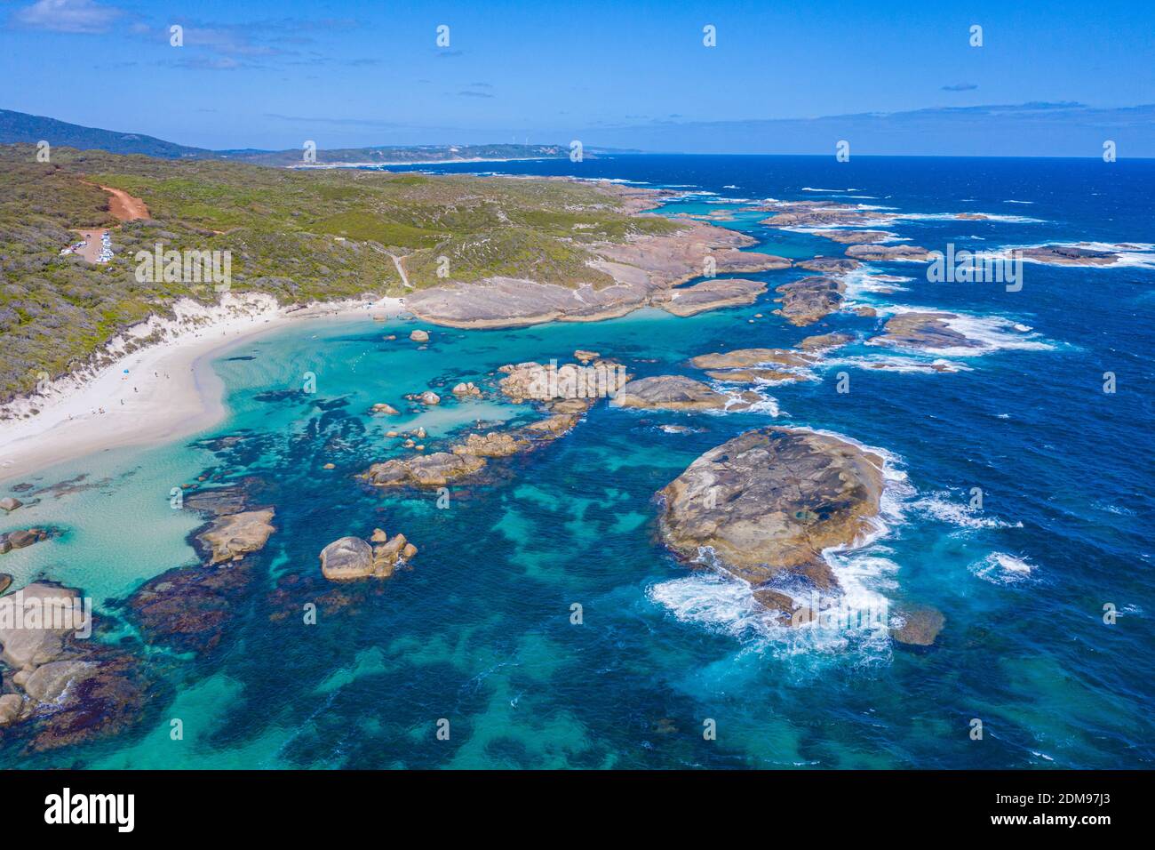 Aerial view of Greens pool in Australia Stock Photo - Alamy