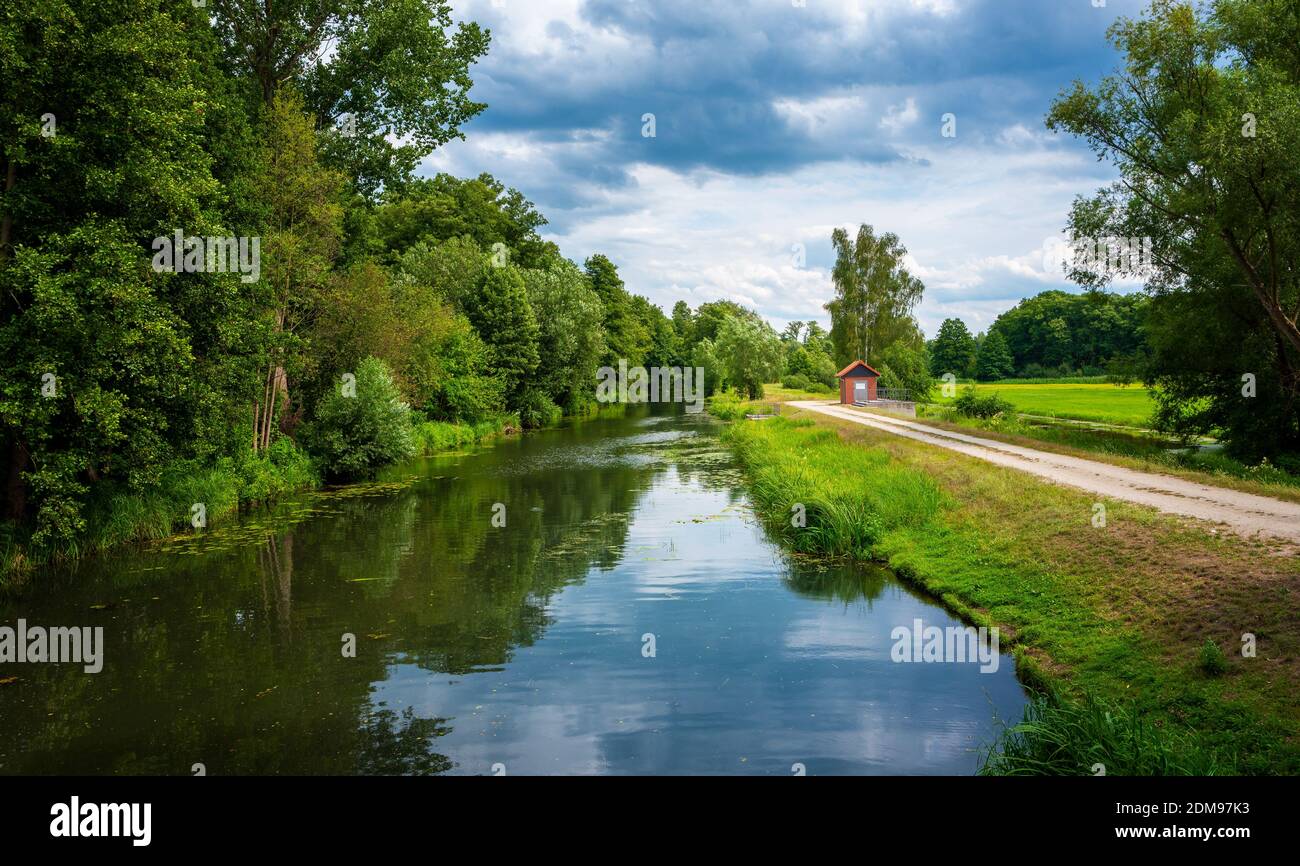 Landscape And Nature In The Spreewald, Germany Stock Photo - Alamy