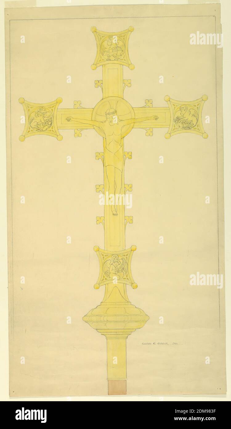 Processional Cross Drawing