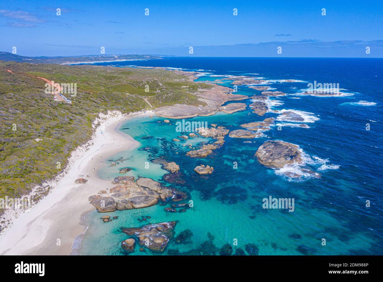 Aerial view of Greens pool in Australia Stock Photo - Alamy