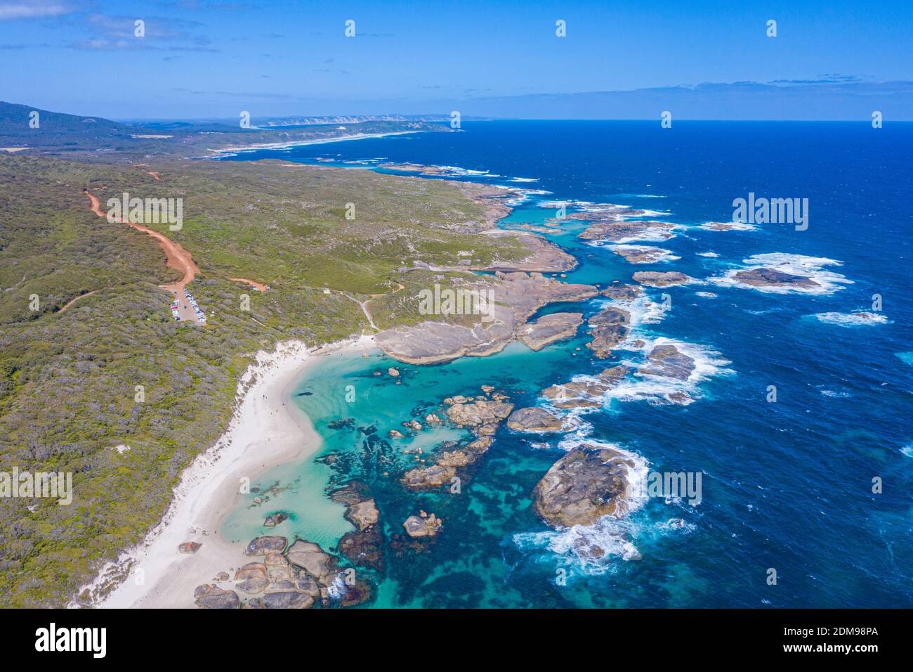 Aerial view of Greens pool in Australia Stock Photo - Alamy