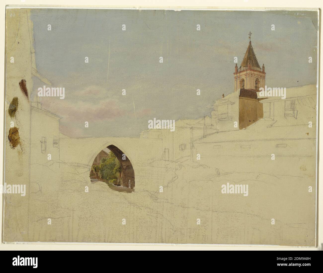 Unfinished bridge drawing hi-res stock photography and images - Alamy