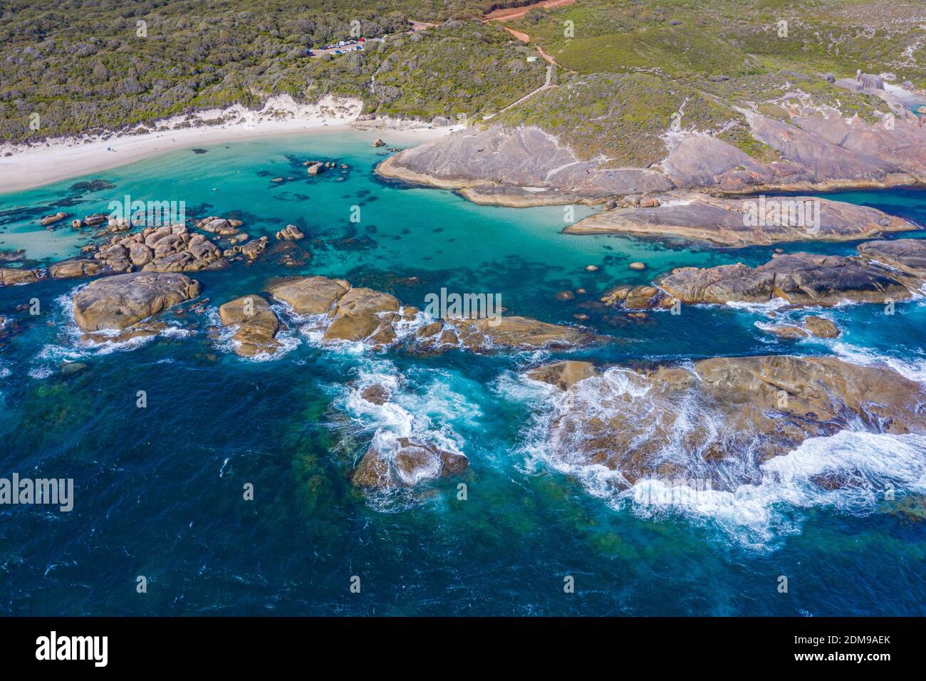 Aerial view of Greens pool in Australia Stock Photo - Alamy