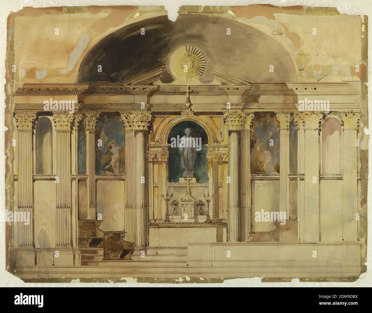 Shallow apse approached hi-res stock photography and images - Alamy