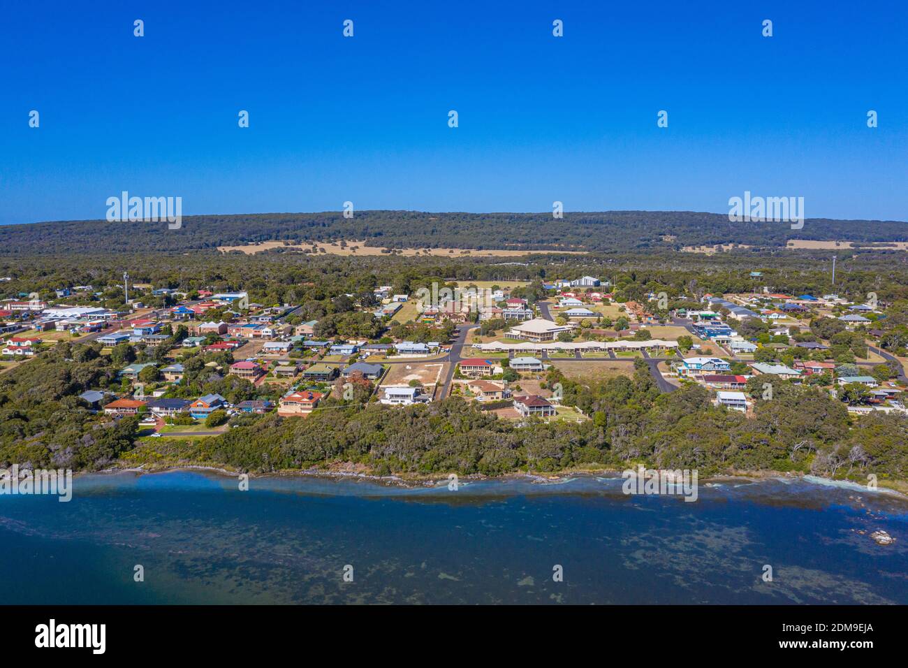 Aerial view of Augusta in Australia Stock Photo - Alamy