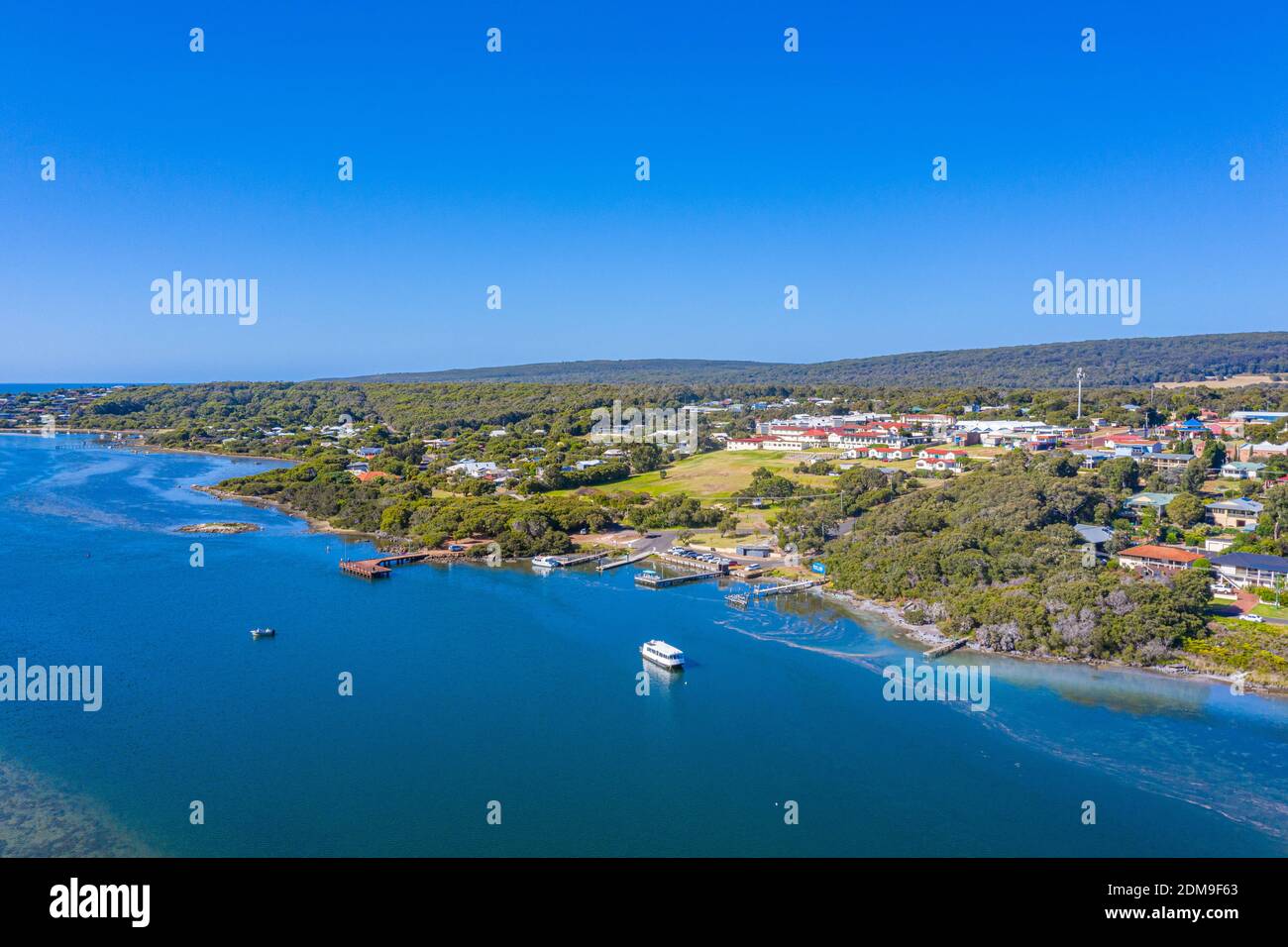 Aerial view of Augusta in Australia Stock Photo - Alamy