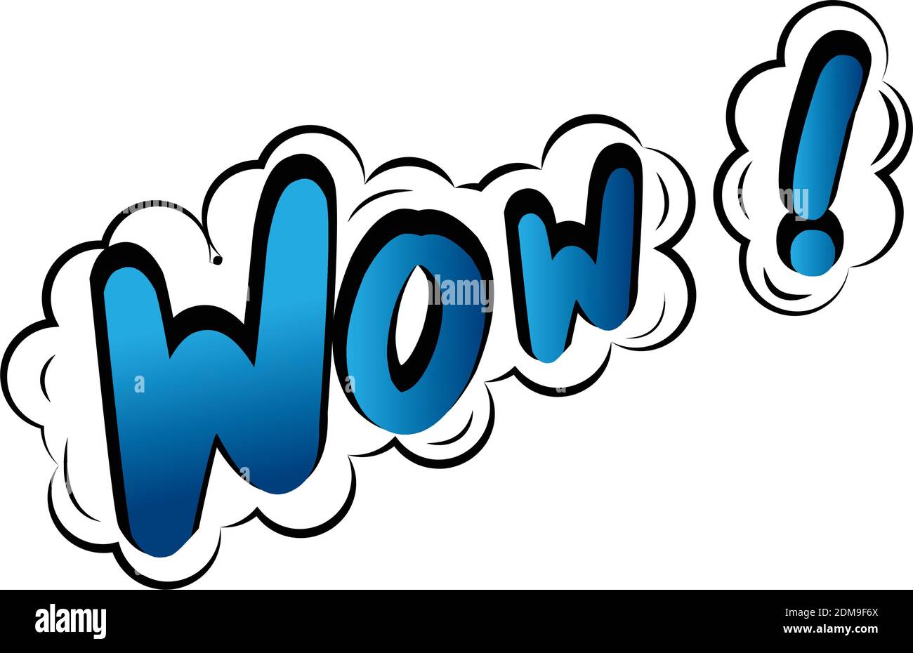 Wow speech bubble retro Stock Vector Images - Alamy
