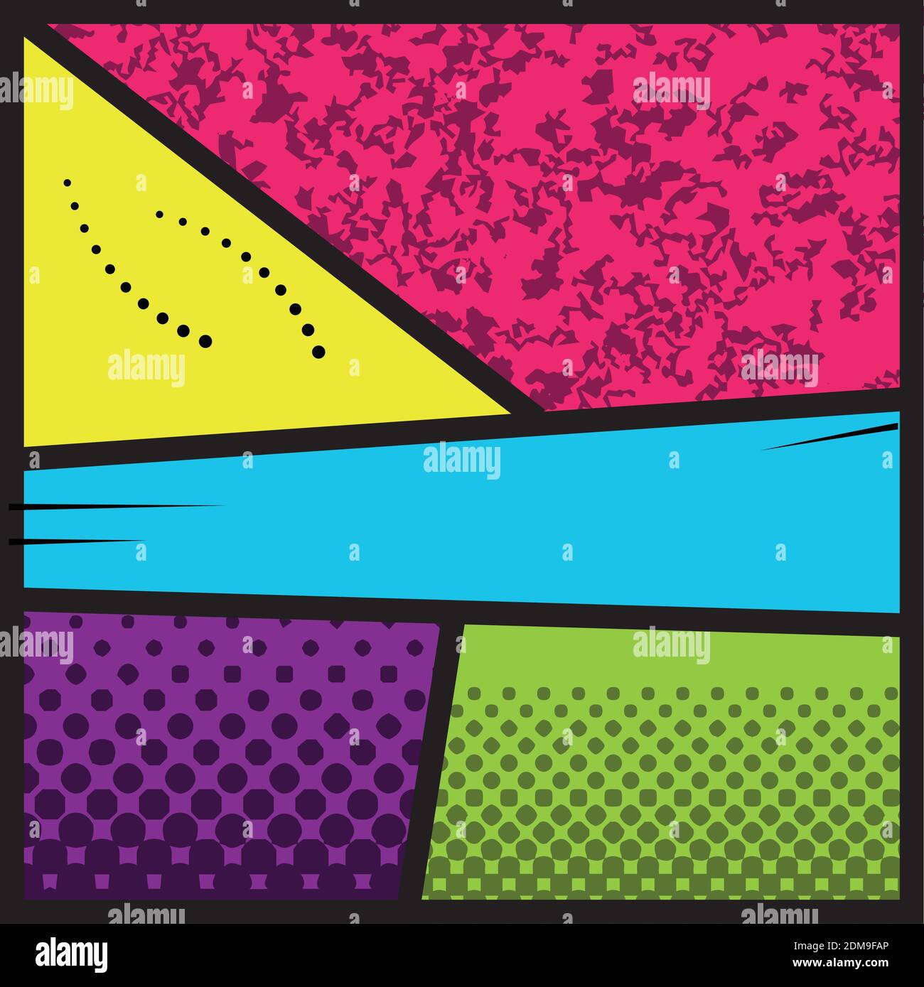 Halftone comic background Stock Vector Image & Art - Alamy