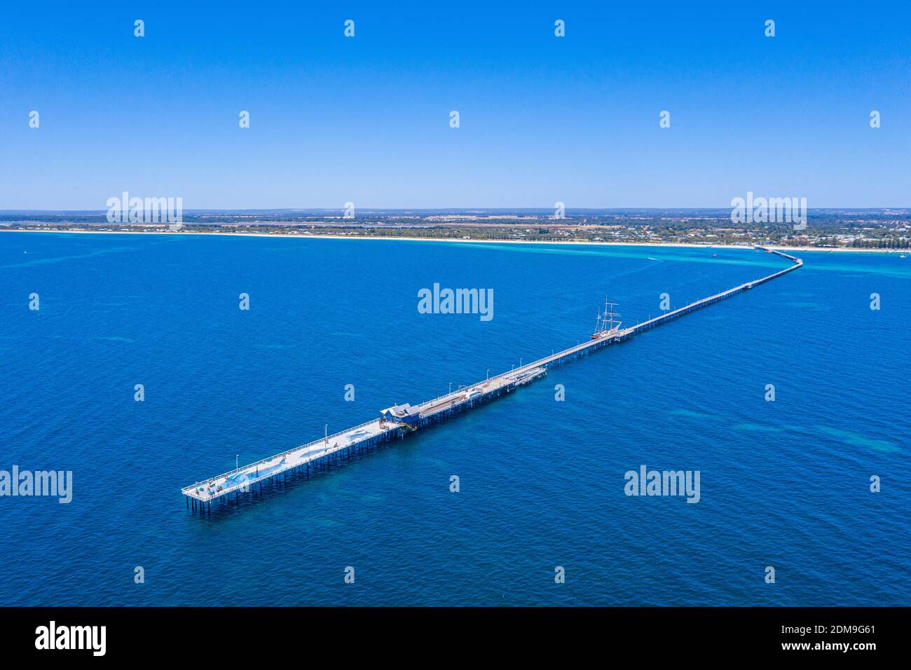 Aerial view of Busselton jetty in Australia Stock Photo - Alamy