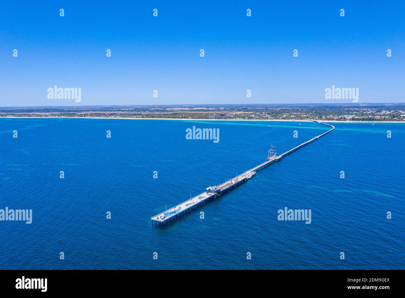 Aerial view of Busselton jetty in Australia Stock Photo - Alamy