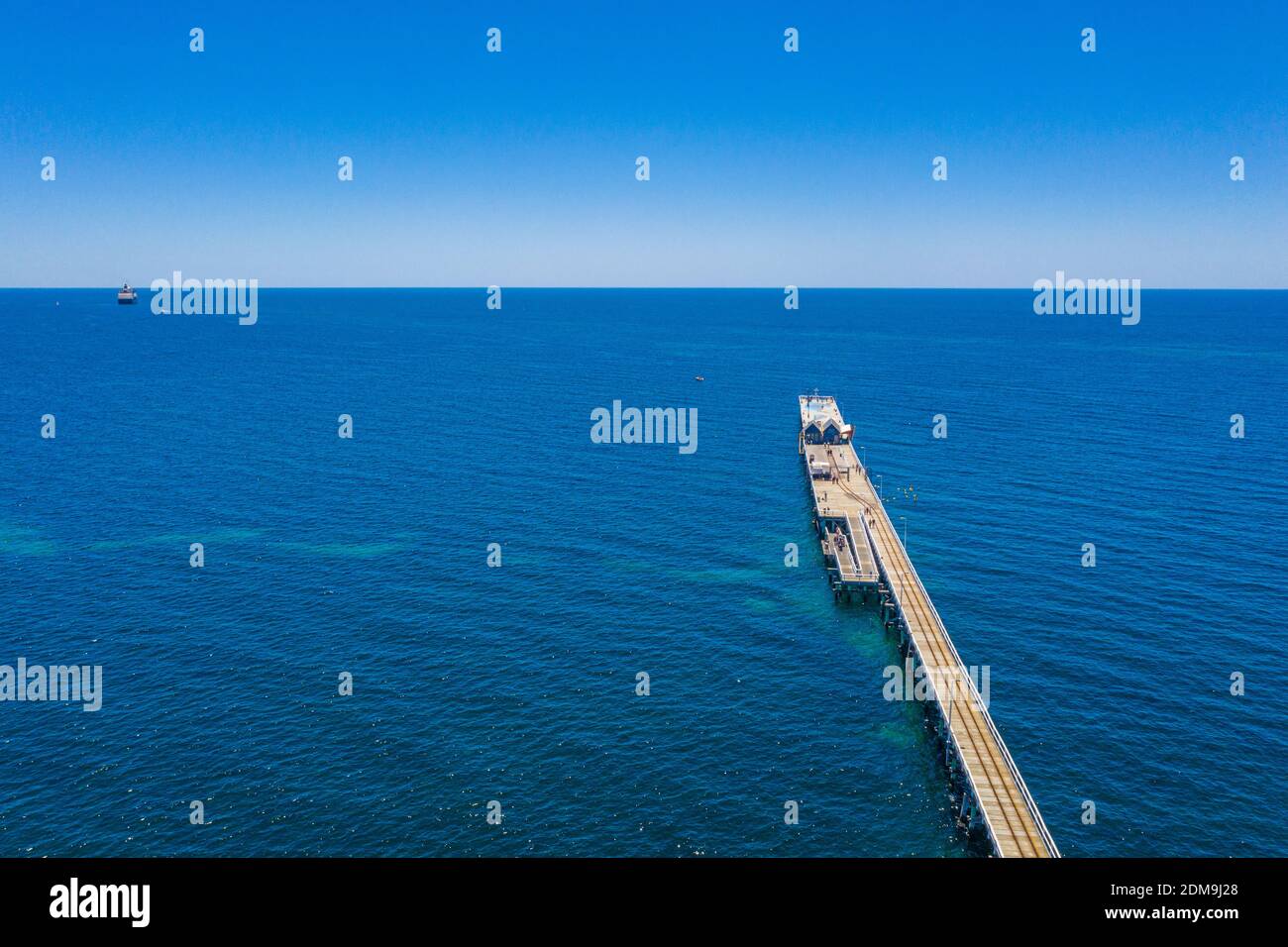 Aerial view busselton jetty hi-res stock photography and images - Alamy