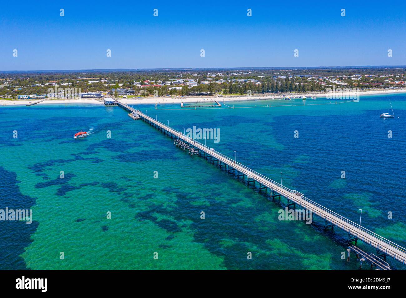 Aerial view of Busselton jetty in Australia Stock Photo - Alamy