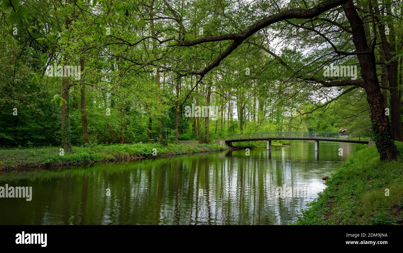 Landscape And Nature In The Spreewald, Germany Stock Photo - Alamy