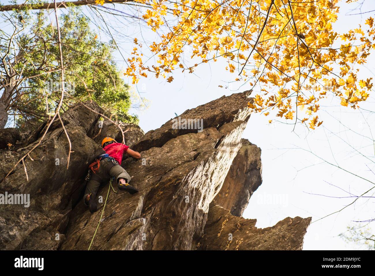 Rumney climb hi-res stock photography and images - Alamy