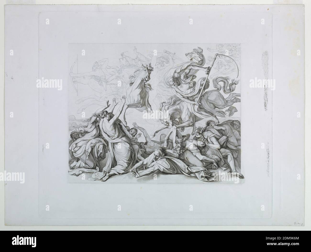 The Apocalyptic Riders, Julius Caesar Thaeter, German, 1804 - 1870 ...