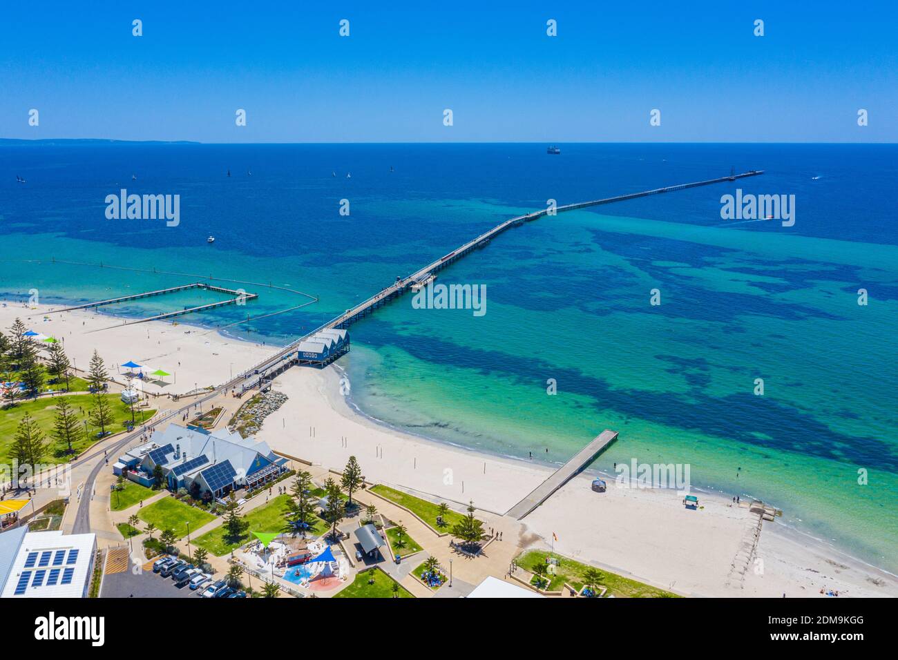 Aerial view of Busselton jetty in Australia Stock Photo - Alamy